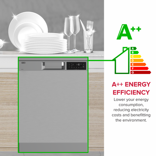 Defy 15 Place Setting Dishwasher Inox DDW257
