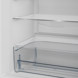 Defy 350L Fridge/Freezer Metallic DAC622